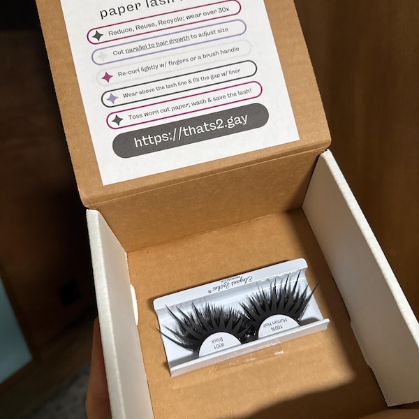 Paper Lashes "madame Eldora" for Drag, Cosplay, and Burlesque - Etsy