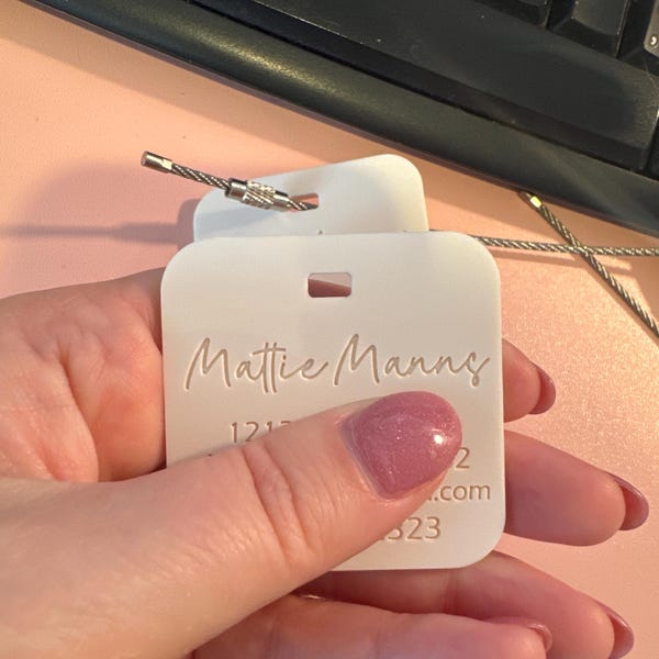 Backpack Tags Personalized, Luggage Tag, Bag Tags, Name Tags for ...