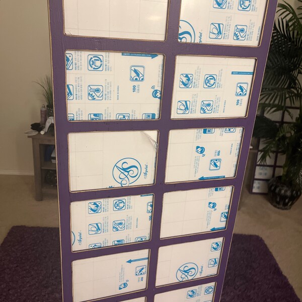 Collage Multiple Opening Picture Frame With 12 Large Wallets (2-1/2"x3 ...