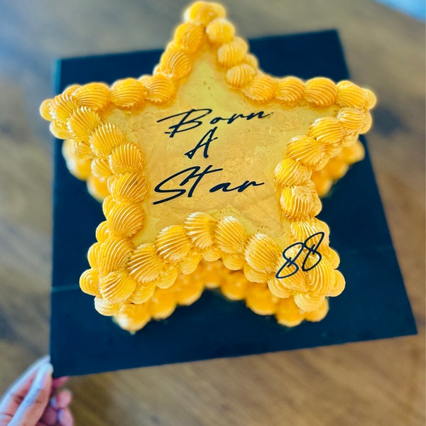 Custom Flat Lay Cake Topper Heart Cake Topper Birthday Cake Charm ...