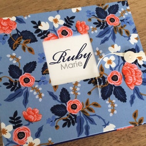 Personalize Your Ruby Love Baby Book Baby Memory Book - Etsy