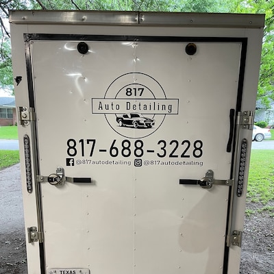 Custom Trailer Lettering Business Lettering Decals - Etsy