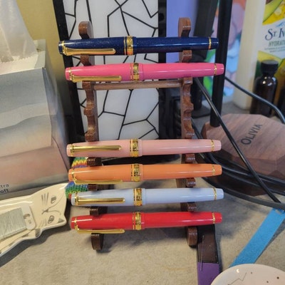 Multi Pen Desktop Holder/display - Etsy