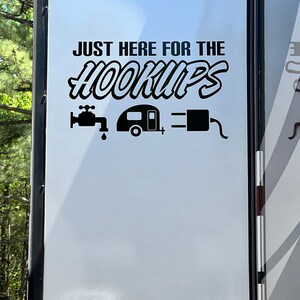 Funny RV Vinyl Sticker Decal Graphic RV Slide Decal RV Door Decal Travel Trailer Camper 5th ...