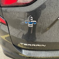 4 Black and White Wave Sticker Surf Beach Ocean Cup Cooler Car Window ...