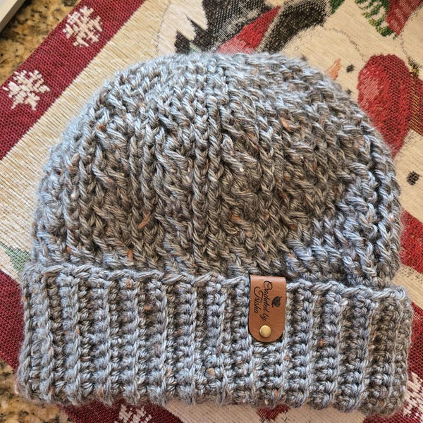 CROCHET PATTERN & VIDEO/ Cuddle Cables Crochet Beanie Pattern, Pdf ...