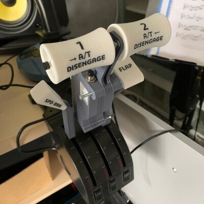 Boeing 737 Thrust Levers Upgrade Kit for Saitek Throttle Quadrant ...