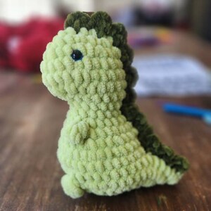 Tyrannosaurus Dinosaur No Sew Crochet Pattern Dinosaur Jurassic World ...