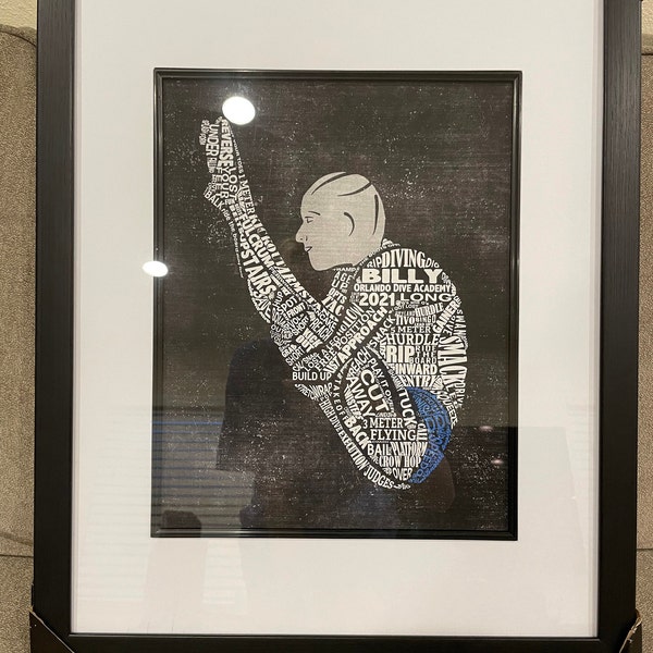 SPRINGBOARD DIVING Gift - Diving Team Gift - Personalized Diving Coach ...