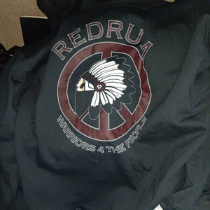 Redrum Peace - Full Zip Hoodie - Etsy