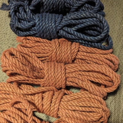 Jute Bondage Rope Ruby Red - Etsy