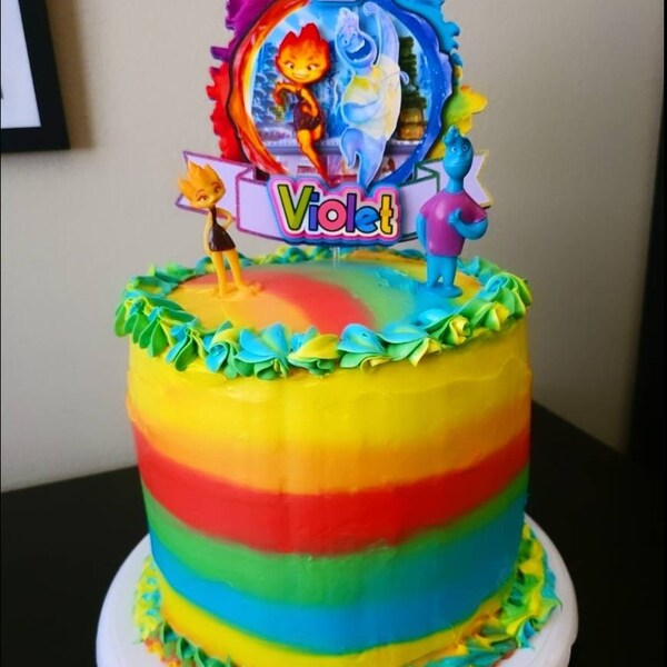 Elemental Cake Topper - Etsy