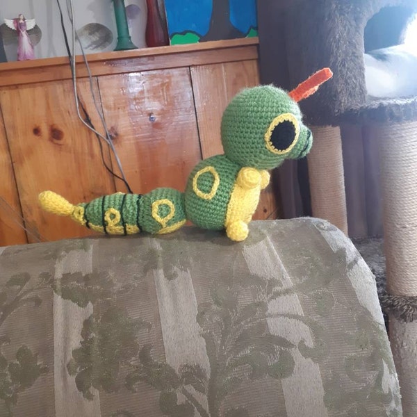 Caterpie Crochet Pattern - Etsy