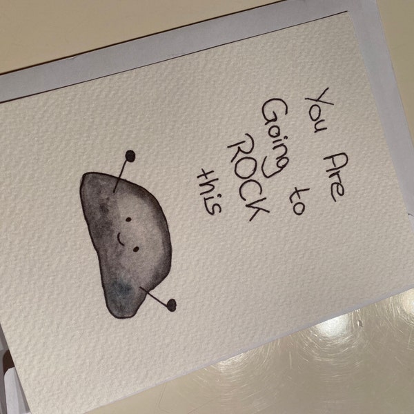 Grußkarte "You're going to rock this" | Mutmacher | Motivation ...