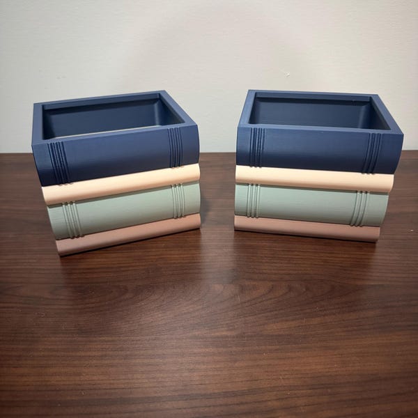 Planter Bookends, Plant Bookend, Bookshelf Planter, Plants Pots - Etsy