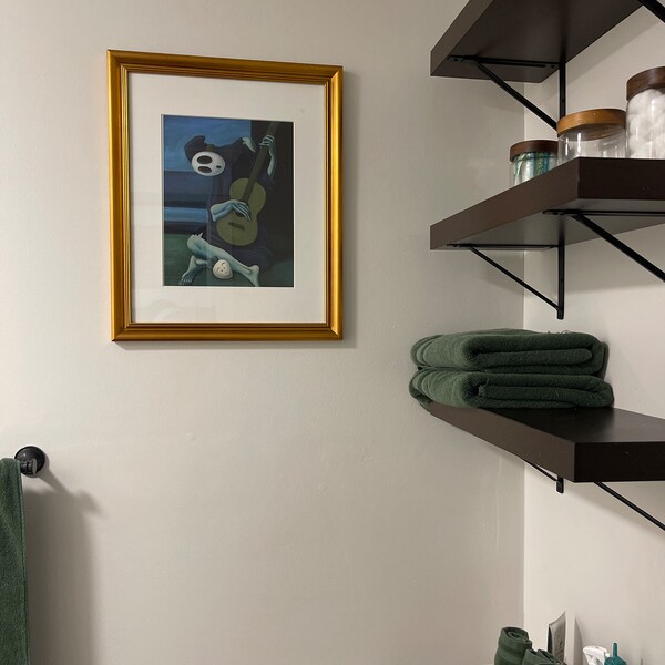 Vampire of Tamriel - Goth Woman Ghost Art Print Dark Brotherhood Elf ...