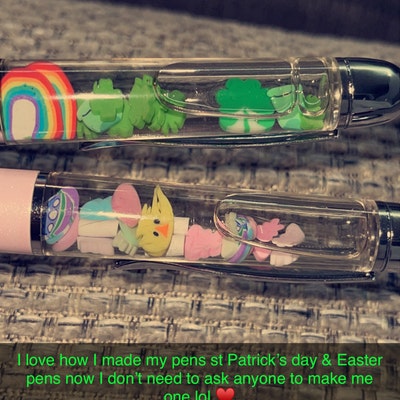 Floating Pen, Fat Pen, DIY Pens, Pens, Chubby Pen, Craft Pen, Glitter ...