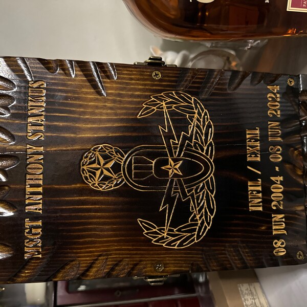 EOD Blasting Machine (custom Blaster Box With Built in Decanter) - Etsy