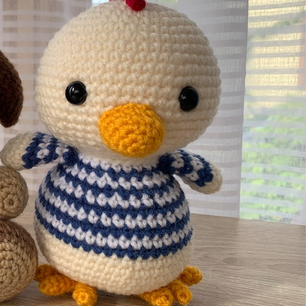 Amigurumi Crochet Pattern - Charlie the Chick - Etsy