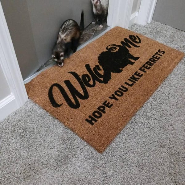 Unwelcome Bat Style Gift, Dark and Gothic Doormat, Gothic Mat Home ...