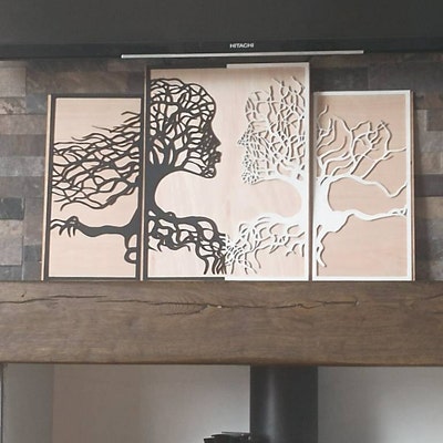 Tree View Table SVG Cutting Files for Cricut and Silhouette Cameo Tree ...