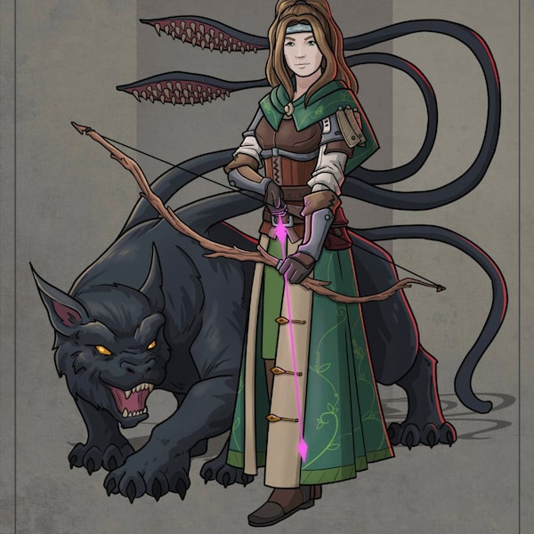 Custom Character Art - Full Color - Dnd, Fantasy, RPG - Etsy