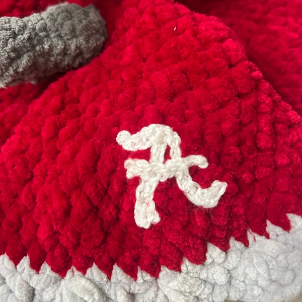 Alabama "a" Crochet Applique Pattern (instant Download) - Etsy