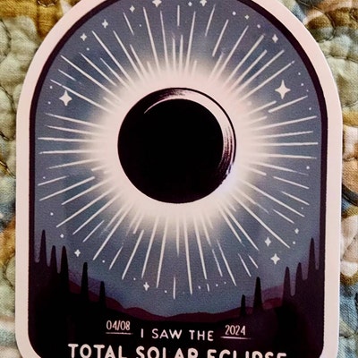 Total Solar Eclipse 2024 Sticker Eclipse Decal Souvenir Gift for ...