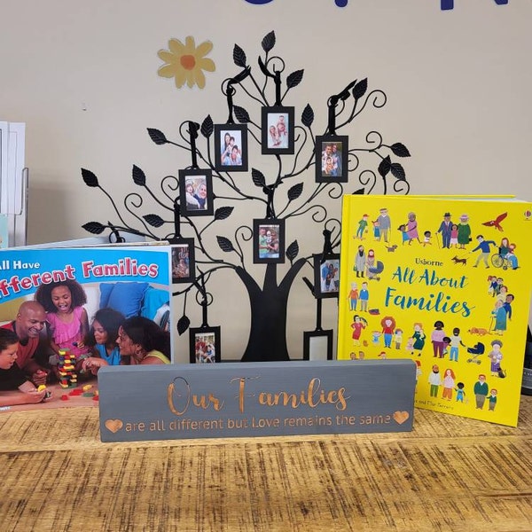 Love You Bye Wooden Sign for Family Home, Hallway Sign, Doorway Sign ...