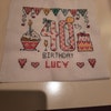 Happy 60th Birthday Cross Stitch Card Kit - Etsy UK