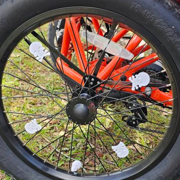 6x UFO Bike Spoke Decorations - Space Ship Bike Wheel Decorations ...