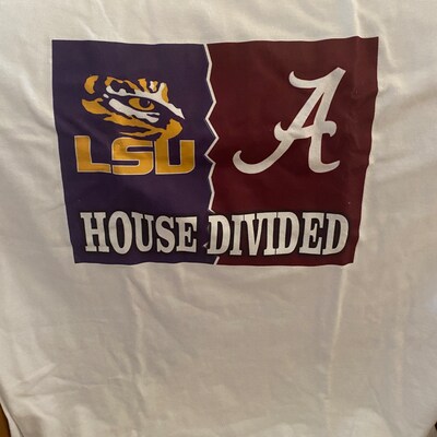 House Divided T-shirts Custom Made Any Sport Team Any College - Etsy