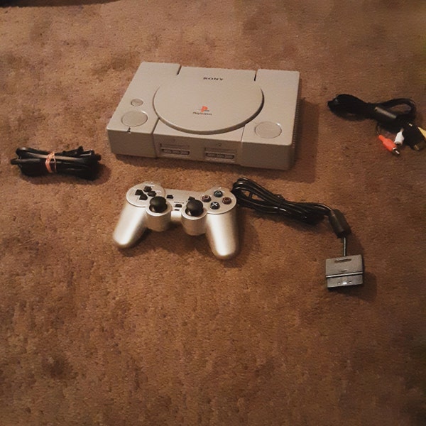 Playstation PS1 System Video Game Console - RETRO VINTAGE GAMING - Etsy