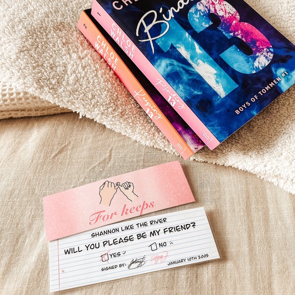Boys of Tommen Bookmark | Binding 13 | Keeping 13 | Johnny Kavanagh ...