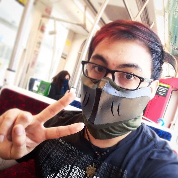 Face Mask Base Foam Template - Etsy