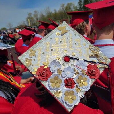 Custom Graduation Cap Topper Personalized Grad Cap Senior Class of Gift ...