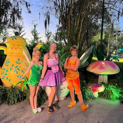 Rapunzel Inspired Running Costume Dress for Princess Run Half Marathon ...