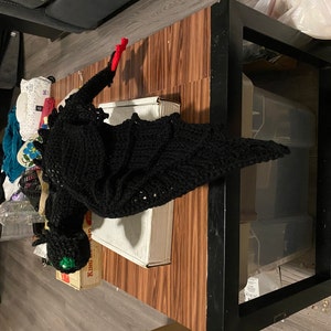 Crochet Toothless the Night Fury PDF Pattern digital Pattern Only, NOT ...