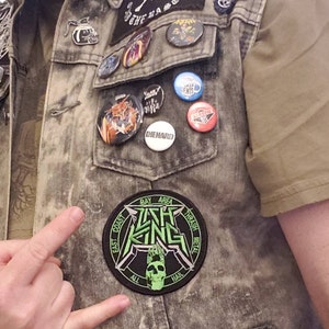 SPAZZ Embroidered Patch 2 Option - Etsy