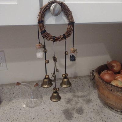 Protection Bells Witch Bells Witch Door Bells Door Chimes - Etsy