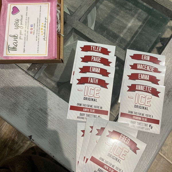 Small Business Branding Labels, Packaging Labels, Seal Box Stickers ...