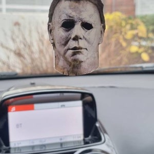 Dwight Schrute the Mask Funny Meme Car Rear View Mirror Ornament ...