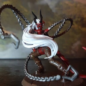 Blood Elemental Unpainted Miniature for TTRPGs D&D DnD | Etsy