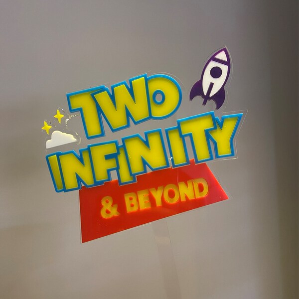 Toy Story Acrylic Cake Topper Toy Story Cake Topper Toy Story ...