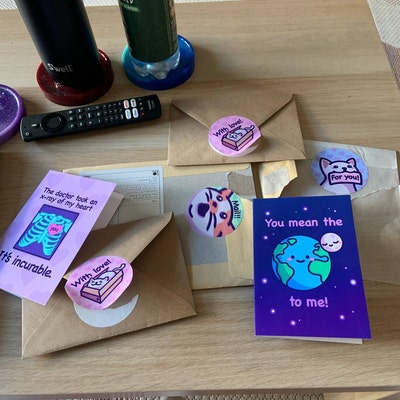 Cute Cat Card for Grandma Love You Grandma Cat & Kitten - Etsy