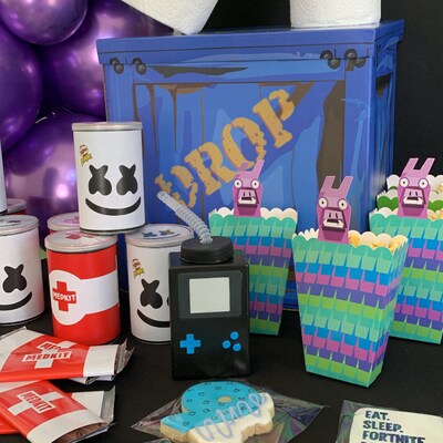 Gamer Slap Juice Labels printable Labels INSTANT DOWNLOAD gamer ...