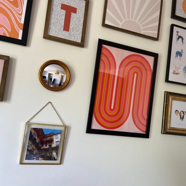 Best Seller! Funky Gold Ornate Framed Antique Style Sunburst Wall ...