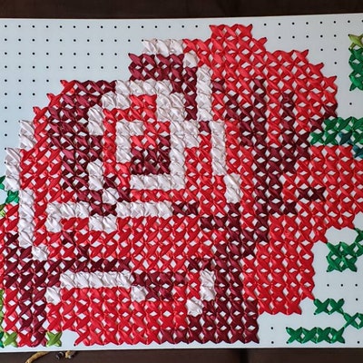 Navy Embroidered Tattoo Mesh - Etsy