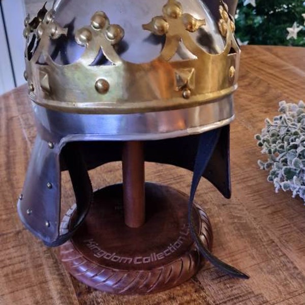 Medieval Templar Fantasy Warrior Helmet Great Templar Horn Helmet ...
