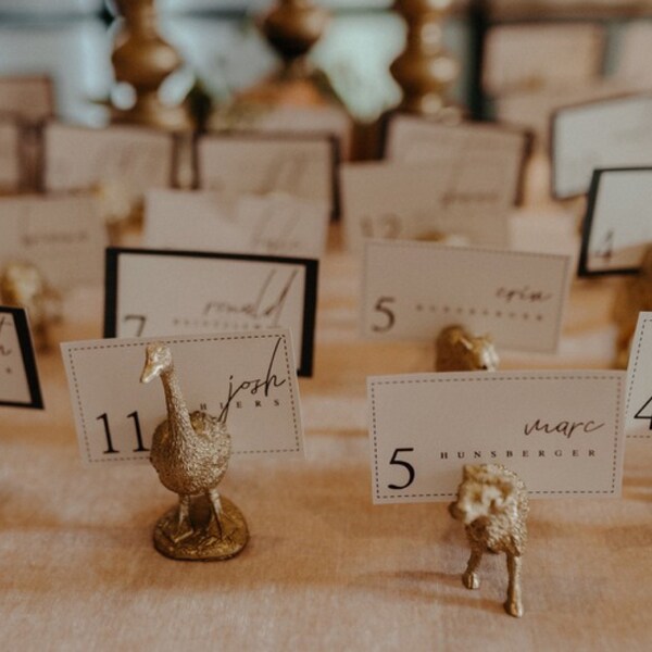 Wedding Place Card Holders - Wedding Table Number Holders - Pick Your ...